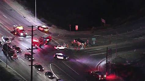Crash Closes Part Of 14 Freeway In Santa Clarita Nbc Los Angeles