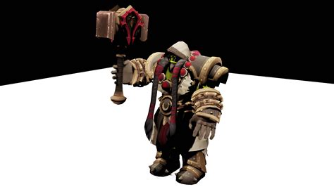 3d Model Thrall Fully Textured Rigged And Printable 3d Model