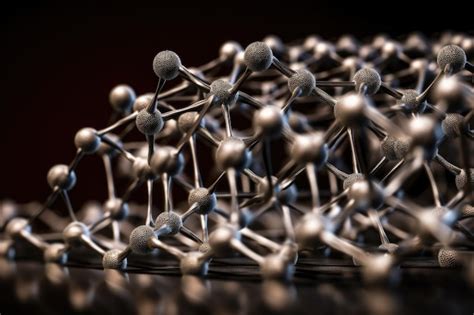 Premium AI Image Advanced Material With Unique Nanostructure For Improved Performance Created