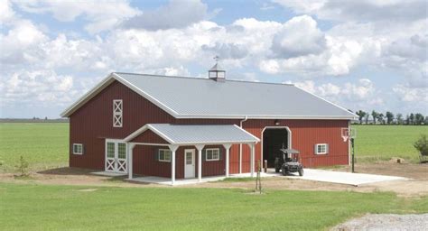 Morton Buildings Use Clear Span Construction To Offer Open Floor Plans