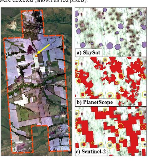 Figure 1 From Fusion Of Very High And Moderate Spatial Resolution Satellite Data For Detection