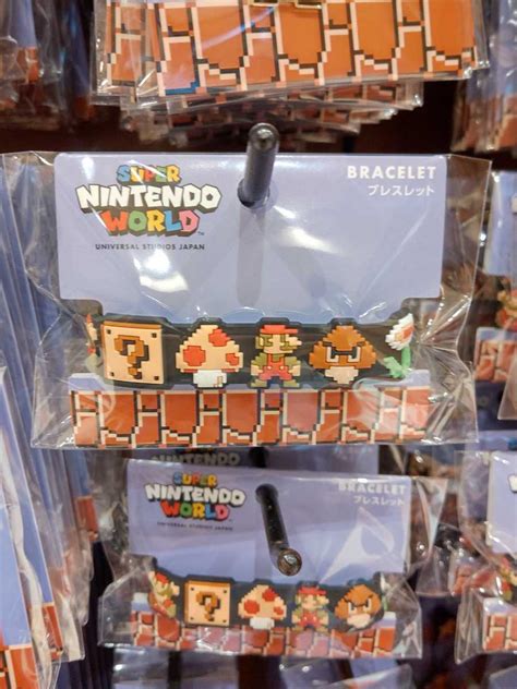 【未使用】usj Super Nintendo World マリオ スーパー ニンテンドー ワールド 8ビット ブレスレット 購入代行 送料