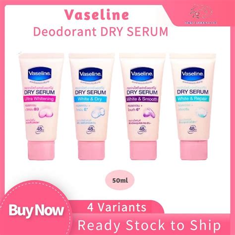 Vaseline Deodorant Dry Serum 48 Hours Protection 50ml Shopee Malaysia