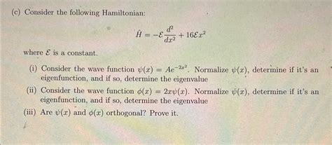 Solved C ﻿consider The Following