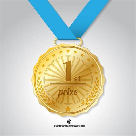 Award Gold Medal Vector Art Png Gold Medal Set Vector The Best Award