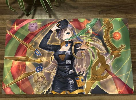 Yugioh Witchcrafter Haine Tcg Mat Trading Card Game Mat Ccg Playmat