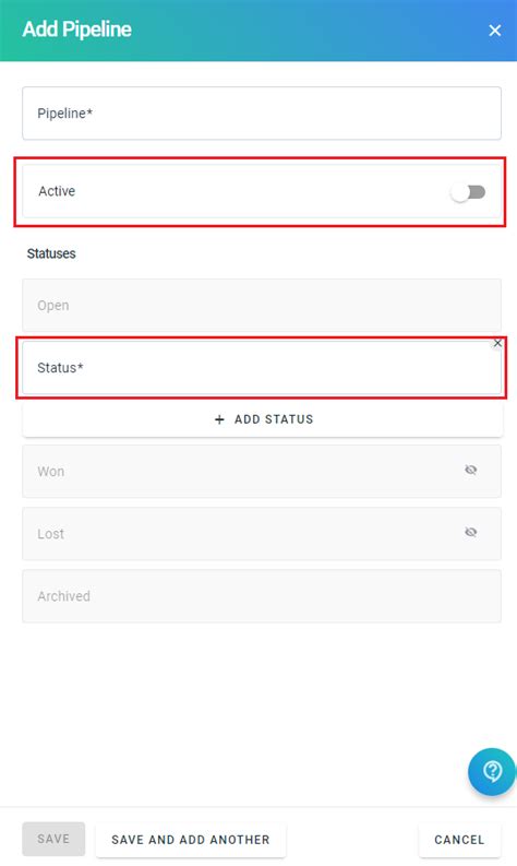 adding a new pipeline