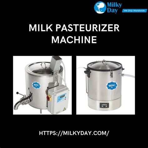 Boiling Pasteurized Milk Milky Day Milk Processing Pasteurizing Milk Milk