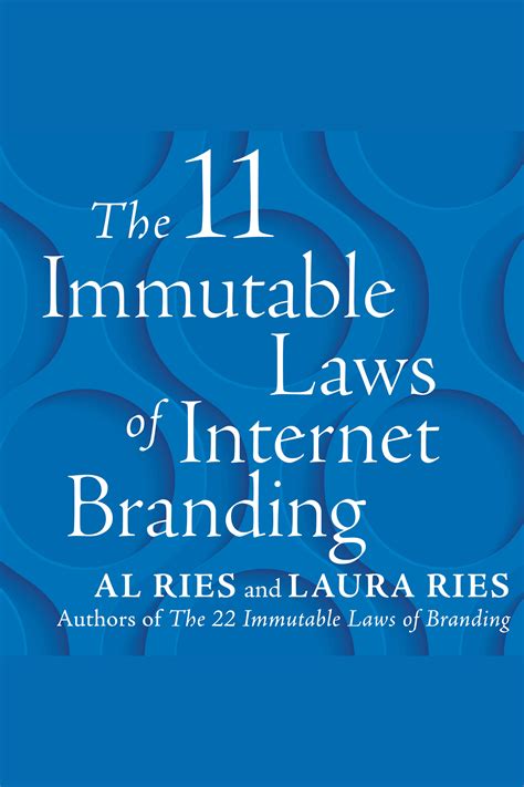 Immutable Laws Of Internet Branding The Al Ries Laura Ries