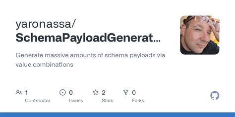 Github Yaronassaschemapayloadgenerator Generate Massive Amounts Of