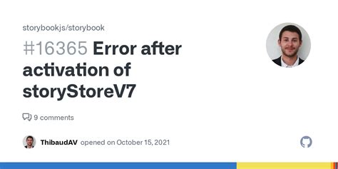 Error After Activation Of StoryStoreV7 Issue 16365 Storybookjs