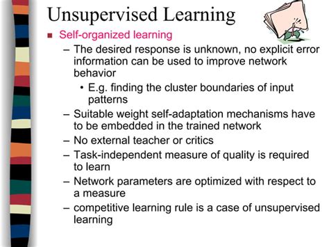 Artificial Neural Networks Lect3 Neural Network Learning Rules Pdf