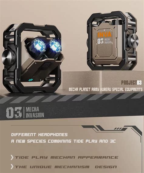 Mecha Invasion Inva S Bluetooth Earbuds