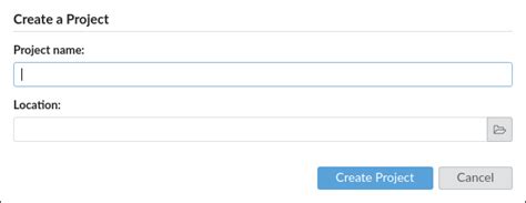 Create A Project