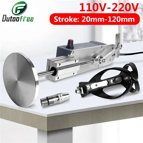 Mini Actionneur Lin Aire T Lescopique 110V 220V Course 20mm 120mm