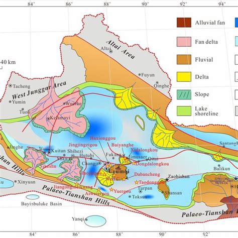 Isopach Map Of The Combined Mt Simon And Argenta Sandstones Indicating
