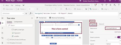 Powerapps Repeating Section Data To Sharepoint List Step By Step