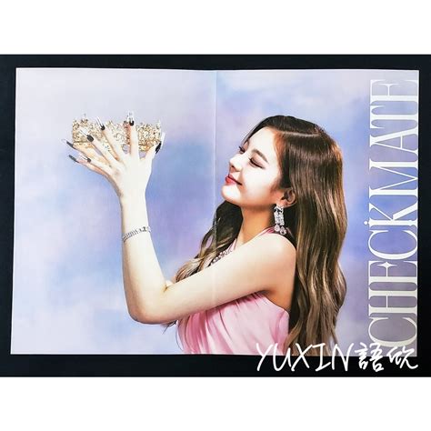 現貨 ITZY 官方 摺疊海報 迷你五輯 CHECKMATE 專輯 韓國進口 蝦皮購物