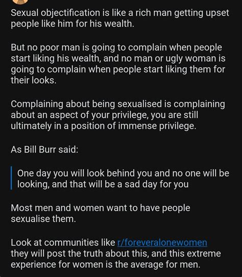 Being Sexualized Is A Privilege Rnothowgirlswork