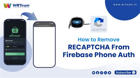 how to remove recaptcha from firebase phone auth how to stop robot