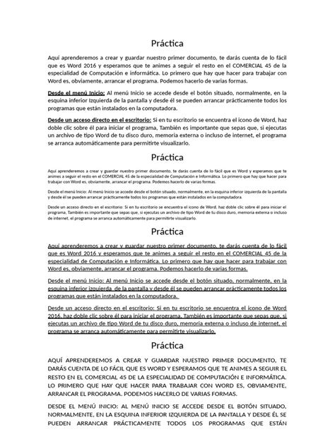 práctica 1 pdf programa de computadora programación