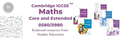 Cambridge Igcse Mathematics Core And Extended 4th Edition Uk