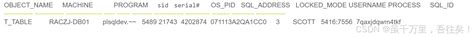 Oracle锁表确认及解除锁表（表级锁，行级锁都可以使用此方法）oracle锁表和解锁方法 Csdn博客