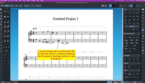 How Do I Extend Note Durations In A Piano Score Without Affecting Later Note Values Dorico