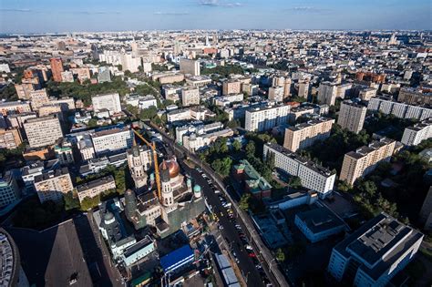 Панорама москва с высоты птичьего полета 94 фото
