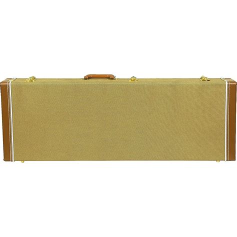 Musician S Gear Deluxe Electric Guitar Case Tweed Walmart