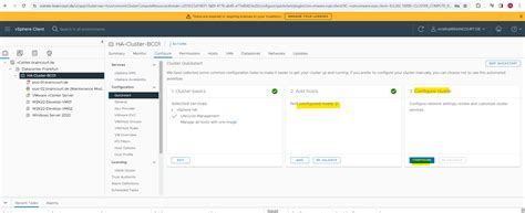Set Up And Deploy A Vmware Esxi Host Cluster And Datastore Cluster