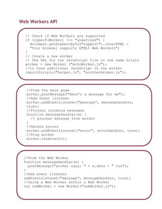 Web Workers PDF