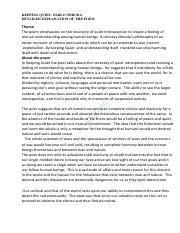 KEEPING QUIET DETAILED EXPLANATION Pdf KEEPING QUIET PABLO NERUDA