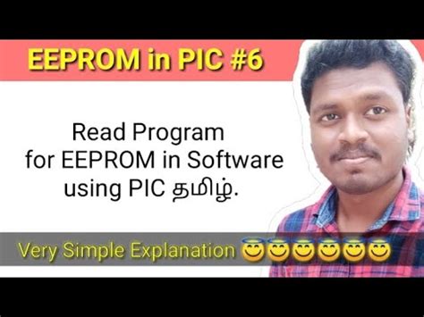 Read Program for EEPROM in Software using PIC microcontroller தமழ YouTube