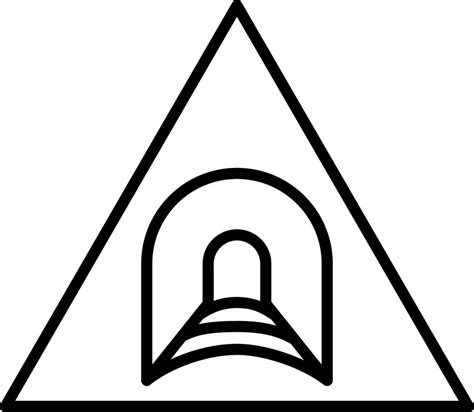 Tunnel Vector Icon 20462960 Vector Art At Vecteezy