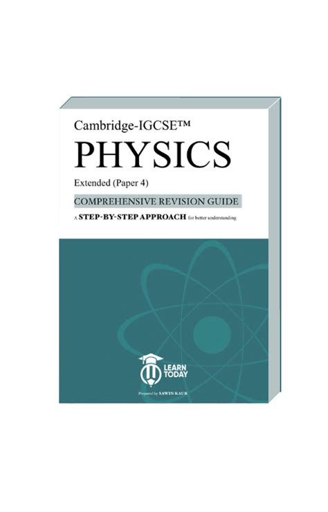Comprehensive Revision Guide Cambridge Igcse Physics 0972 And 0625 2023 2025 Syllabus