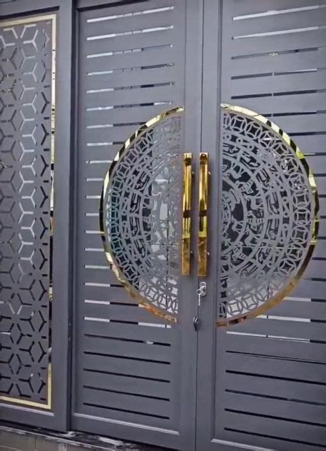 Pin By Medo On ابواب حديد ليزر Grill Gate Design Grill Door Design