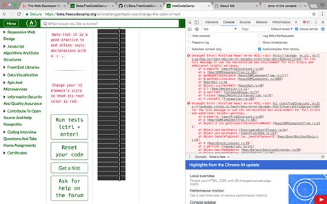 Beta Does Not Work In Internet Explorer · Issue 16756 · Freecodecamp