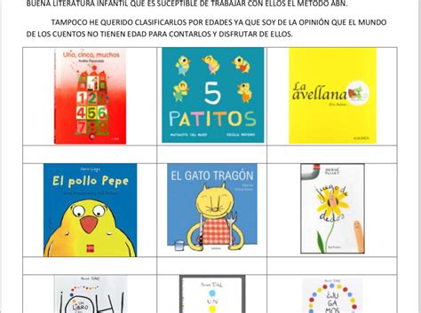 Algoritmo ABN Archivos Actiludis Metodo Abn Cuentos Actiludis