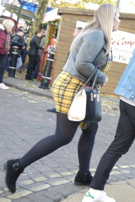 Cute Blonde In Yeloow Skirt And Black Pantyhose Porn Pictures Xxx