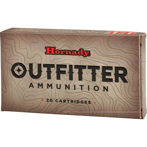 Hornady Outfitter 300 Wby 180gr Cx 20ct Republic Ammunition