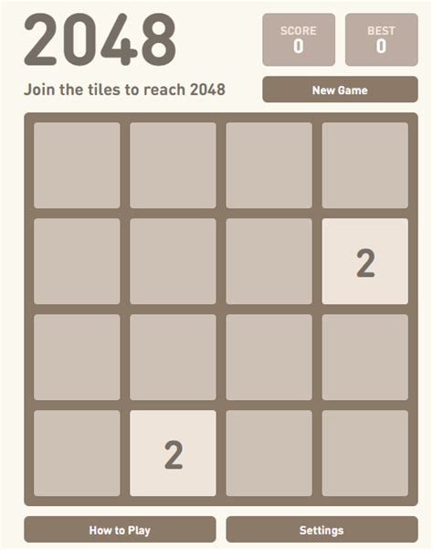 How To Build The 2048 Game In Javascript A Fun And Friendly Guide