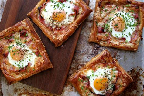 Puff Pastry Croque Madame A Cup Of Sugar A Pinch Of Salt