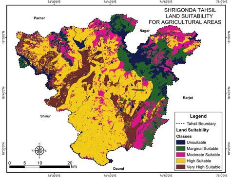 Land Suitability For Agriculture Table 4 Details Of Potential Land For