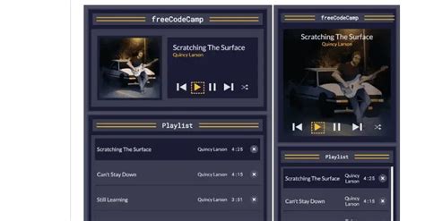 Custom Music Player With Playlist Using Javascript Codewithcurious