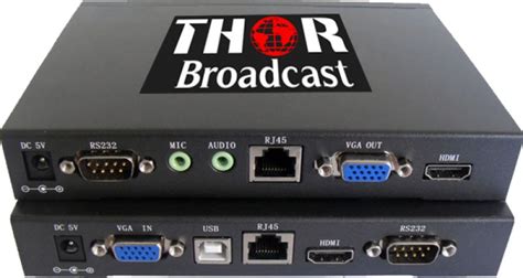 Hdmi To Ip Multicast Broadcast Video Over Ip Thor Broadcast