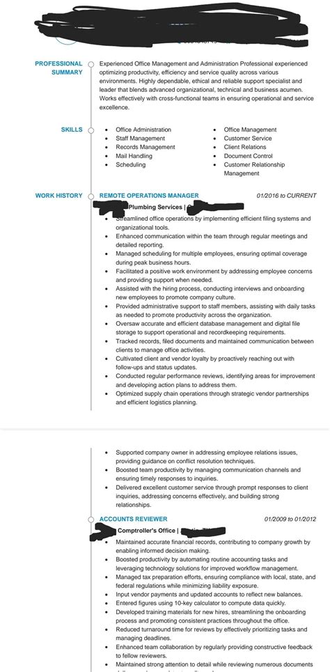 Resume For Remote Jobs R Remotejobs