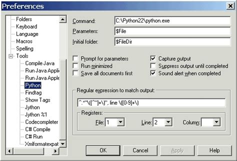 Textpad Java