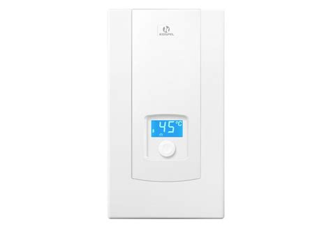 Ogrzewacz wody przepływowy elektryczny PPE 2 9 12 15 elektronic LCD