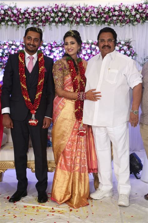 Krishna Dasari Narayana Rao At Mallikarjuna Rao Daughter Jayalakshmi Wedding Reception Photos